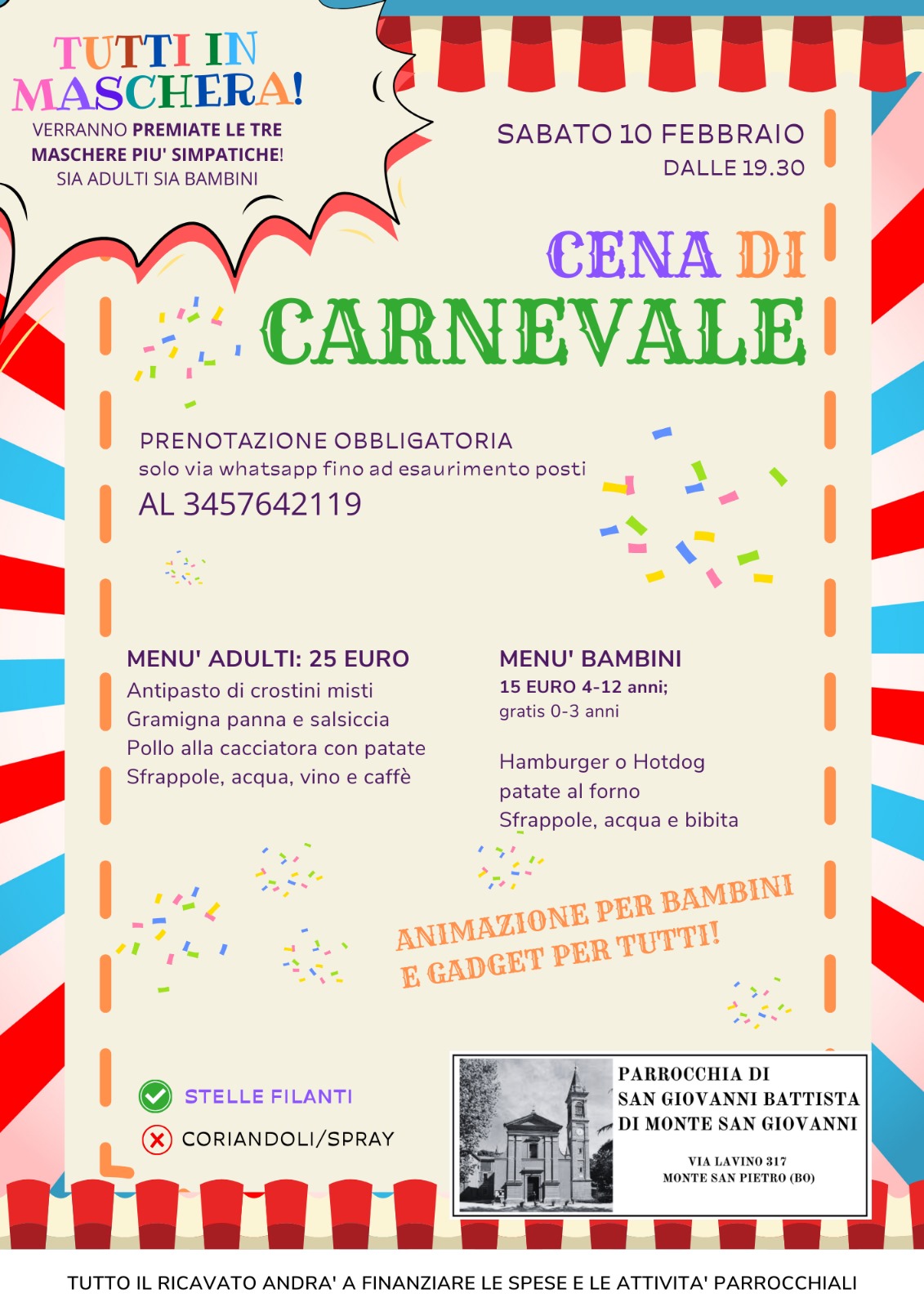 Carnevale - Zona Pastorale Calderino